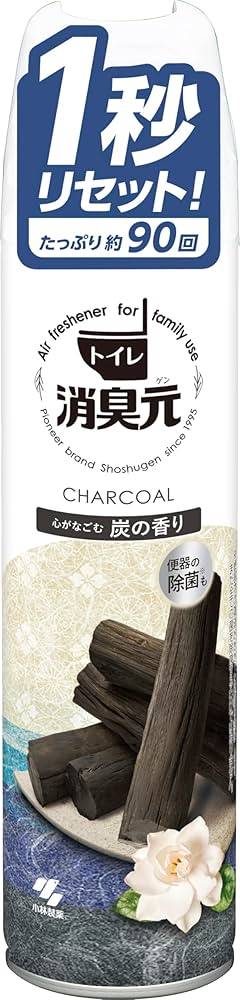 商品の説明 ●ワイド噴射スプレーがトイレのイヤなニオイを瞬時に消臭し、清潔感のある、さわやかな香りがトイレの隅々まで広がります ●イオン系消臭剤がニオイを中和消臭し、きれいな香り空間にします 使い方 【消臭する場合:1回1秒】 トイレの空間...