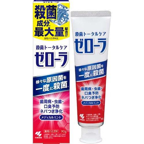 【ゼローラ メディカルミントの商品詳細】 ●様々な原因菌を一度に殺菌※ 歯周病・虫歯・口臭予防、ネバつき浄化 ●ゼローラは殺菌成分＊を最大量配合!!(小林製薬ハミガキ比) ＊ラウロイルサルコシンNa、イソプロピルメチルフェノール、塩化セチル...