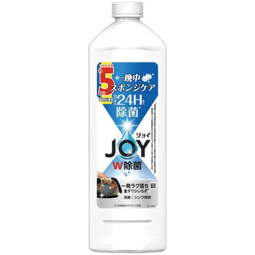 【P＆G 除菌ジョイ コンパクトの商品詳細】 ●一発洗浄+時短すすぎ※ ※P&G調べ（グリル汚れ）。汚れの度合いによります。 ●2つの除菌成分でスポンジ除菌シンク掃除も。 ●逆さボトルにも。 ●約5回分（1回分を内容量170mLボトルの約8...