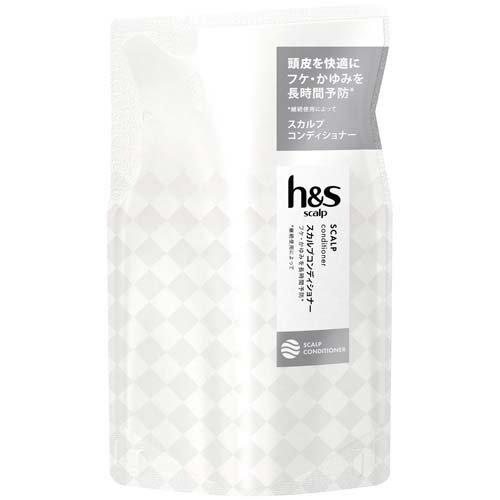 【h＆s(エイチアンドエス) scalp スカルプコンディショナー 詰め替えの商品詳細】 ●頭皮を快適に ●フケ・かゆみ長時間予防※1 ●しっとり軽やか髪へ仕上げます ●ウォータリームスクの香り ※1継続使用によって 【販売名】：エイチアン...