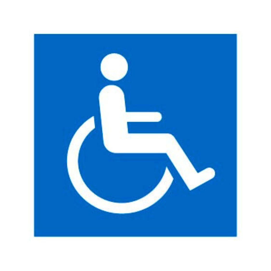 車椅子マーク　製品仕様 サイズ W100mm×H100mm ※シールタイプのステッカーです。 枚数 1枚 種類 車椅子マーク2 素材 溶剤インクジェットメディア オーバーラミネートフィルム 素材メーカー スリーエムジャパン(株) 備考 ディ...