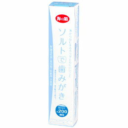 歯みがき専用の塩を50％も配合した本格的な「塩歯みがき」です。 界面活性剤、発泡剤、防腐剤、研磨剤など不使用。最小限の成分で「ねりタイプ」を実現しました。■界面活性剤・発泡剤・防腐剤・研磨剤等添加物不使用　■最小限の成分で“練りタイプ”を実...
