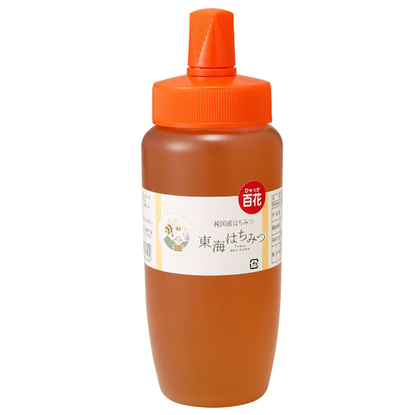 東海蜂蜜の百花蜂蜜は、春から初夏にかけて、岐阜県の里山の野の花や山の木々の花々を蜜源とする蜂蜜で、柔らかい甘みの中に深いコクがあります。奥深い山中や花々の中に蜂の巣箱を置き、その時々の花の蜜を採取しております。その為、その年の天候や気温、土...