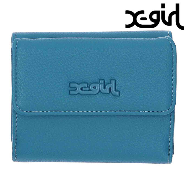 [ ブランド ] エックスガール　X-girl [ ジャンル ] ウォレット／財布 [ 素　 材 ] 表地：合成皮革 裏地：ポリエステル100％ [ サイズ ] W9.5×H8（cm） ※カタログ表記サイズの為、実寸とは値が異なる場合がござ...