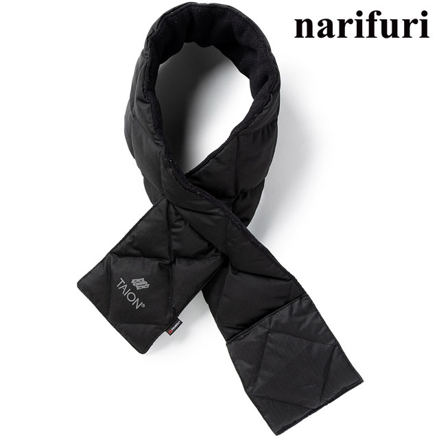 [ ブランド ] ナリフリ　narifuri [ ジャンル ] マフラー／ネックウォーマー [ 素　 材 ] キルト（表側）：ポリエステル100％ 中綿：ダウン90％／フェザー10％ キルト（内側）：ポリエステル100％ 別布：ポリエステル...