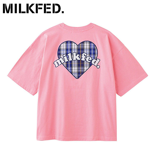 [ ブランド ] ミルクフェド　MILKFED [ ジャンル ] Tシャツ [ 素　 材 ] 本体：綿100％ 刺繍糸：ポリエステル100％ [ サイズ ] 着丈×身幅×肩幅×袖丈（cm） Mサイズ：59×57×56×21 Lサイズ：66×...