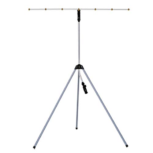 モダン・サイズ：1段で使用時: 約　高さ92.5〜143cm 2段で使用時: 約　高さ156〜207cm 三脚間隔: 約92cm 噴霧口パイプ: 長さ約100cm・素材：アルミ、スチール、ABS樹脂、真鍮、天然ゴム・重量：約2.1kg・※上...