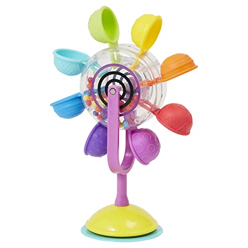 ・新 ・・Color:新・クルクル回すと色がつながって虹のよう！ カップに水をかけるとクルクル回り虹のように見えるので赤ちゃんの興味をひきつけます。吸盤をお風呂の壁や、ふちに固定すると観覧車あそびや水車あそびが楽しめます。説明 商品紹介 ・...