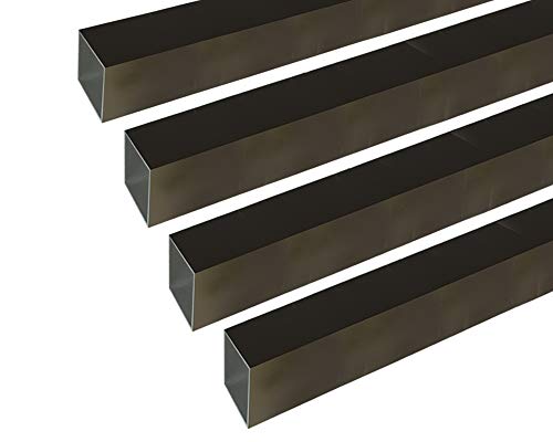1m・ブロンズ 1.0x10x10mm 03100606-001・長さ1m説明 足バネで有名な国内アルミ加工メーカー「安田」の商品です。