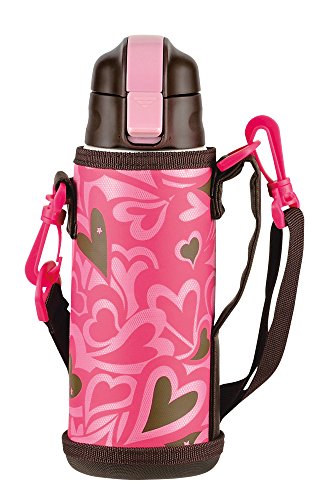 直飲み・ピンク 600 HB-2798・・Size:600 Color:ピンク・サイズ:(約)幅8×奥行9×高さ24.5cm、口径4.5cm・材質:内びん/ステンレス鋼、胴部/ステンレス鋼(アクリル樹脂塗装)、ふた栓・キャップ/ポリプロピレ...