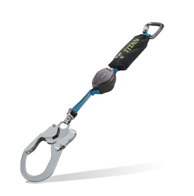 シングル・ストラップ部分:青 使用質量130kg HL-HS-130・・Style:シングル・種類：フルハーネス型 / 胴ベルト型　兼用・種別：第一種（4kN）・使用可能な質量：130kg・重量：約700g（シングル）説明 ●墜落によってス...