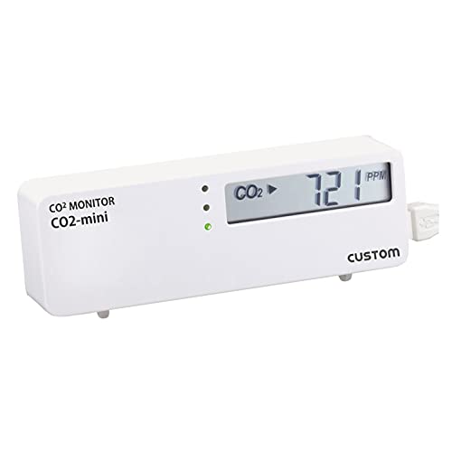 ・ホワイト 2.4cm×4.2cm×16cm CO2-mini・測定項目:CO2、温度・CO2測定範囲:0~3000ppm・CO2分解能:1ppm(0~1000ppm)、10ppm(1001~3000ppm)・CO2濃度LED表示:3段階(...