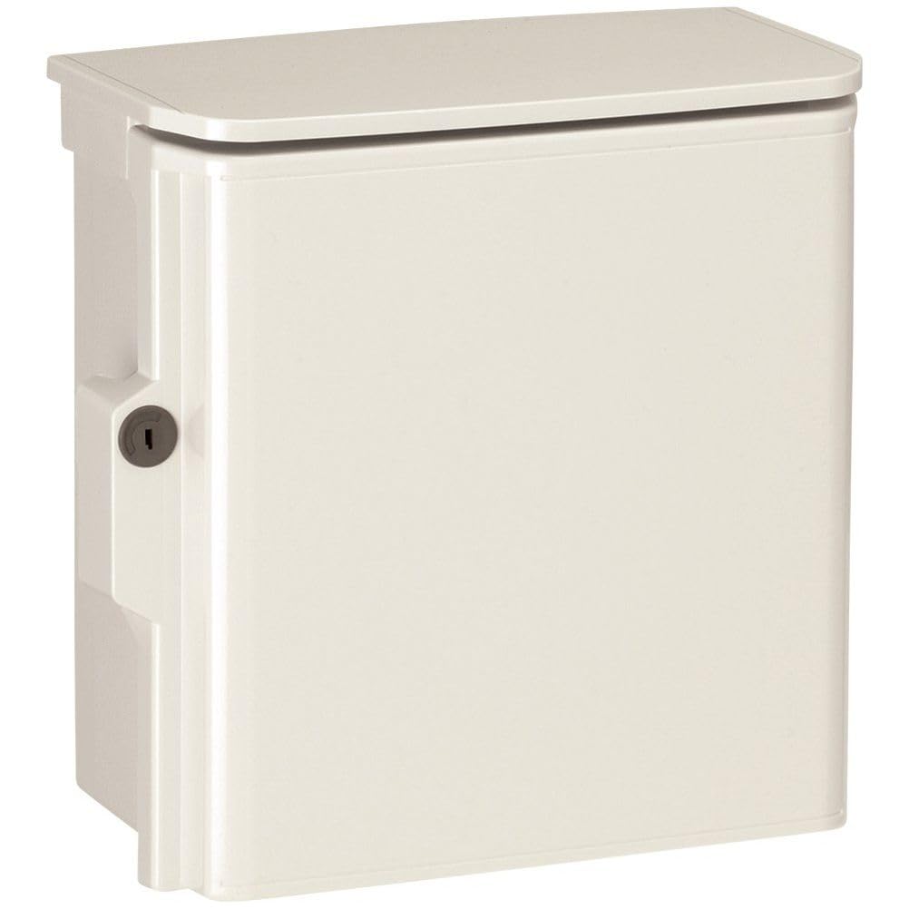 インダストリアル色彩:Nホワイトグレー色(N8.5)/250×250mm/OPK12-2525A・Size:250×250mm・パッケージ個数:1・●耐候性に優れた屋外用キー付プラボックスです。(br)●N200番キーによる施錠が可能です。...
