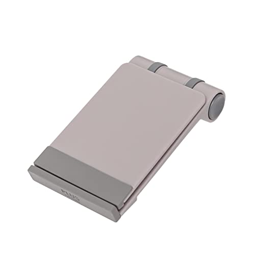 スマホスタンド(折りたたみ)スタンドグレー/-/TW-ST002/428-861・Color:スタンドグレーStyle:スマホスタンド(折りたたみ)・パッケージ個数:1・・たたむとペタンコになるので携帯に便利・・10段階に角度調整可能（可動...