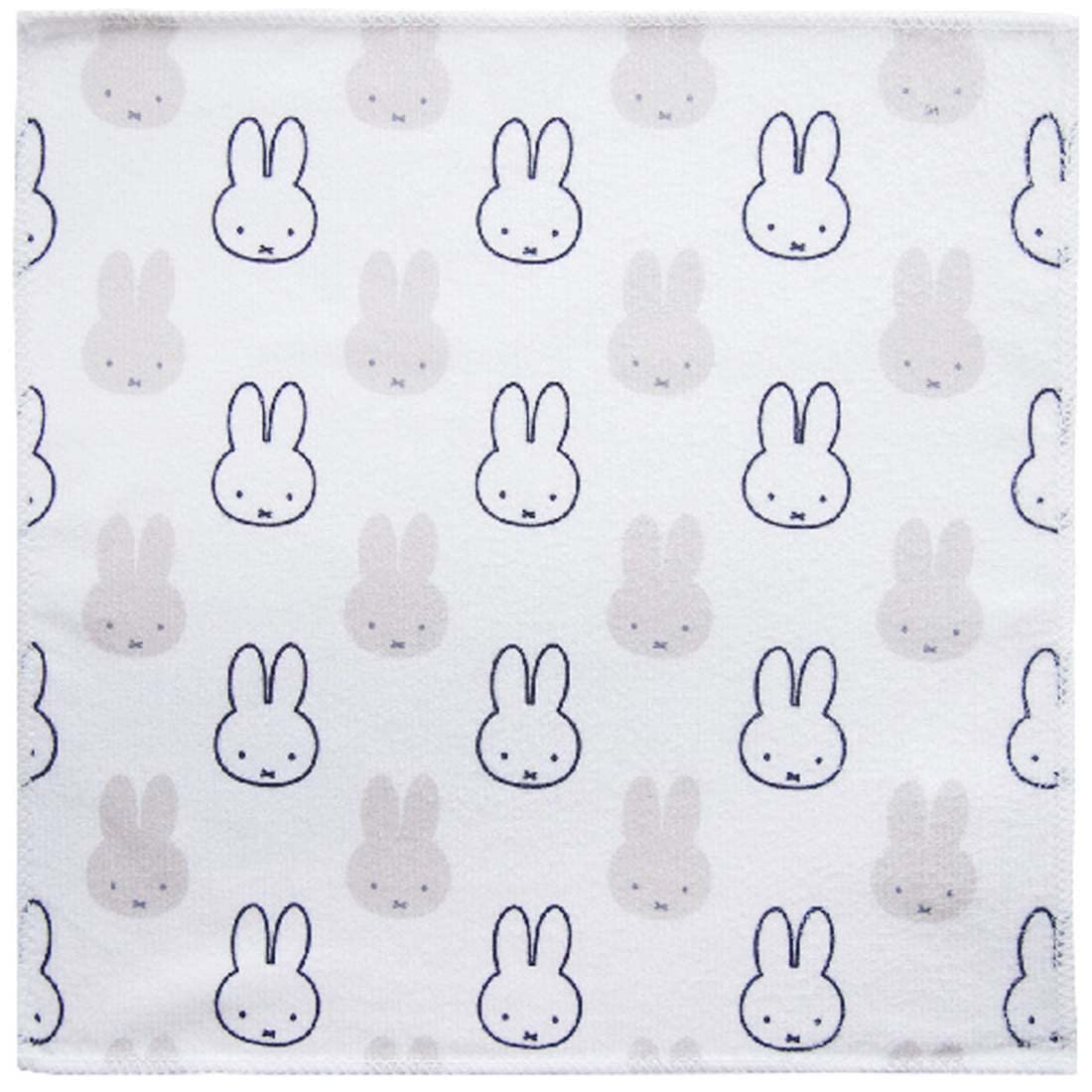 ミッフィーホワイト/30×30cm/016532・パッケージ個数:1・●サイズ（1枚当り）:縦30×横30×厚0.2cm・●重量:20g・●材質:ポリエステル100%・●生産国:中国-