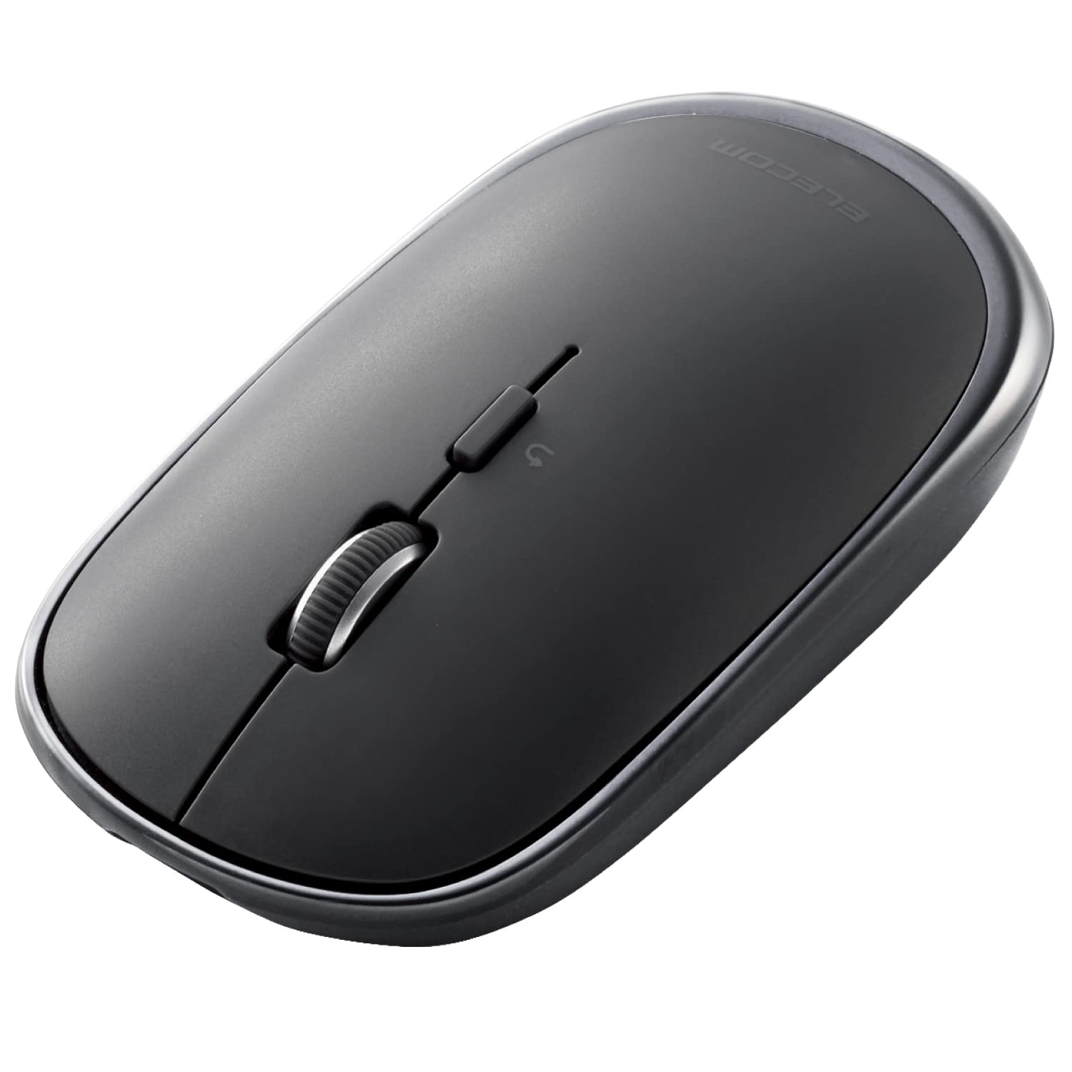 Bluetooth(充電式)ガンメタリック(静音・充電式)/Mサイズ/M-TM15BBGM/EC・Color:ガンメタリック(静音・充電式)・パッケージ個数:1・持ち運びしやすいサイズ感と操作性を兼ね備えた、ケーブル巻き取りタイプの“Sli...
