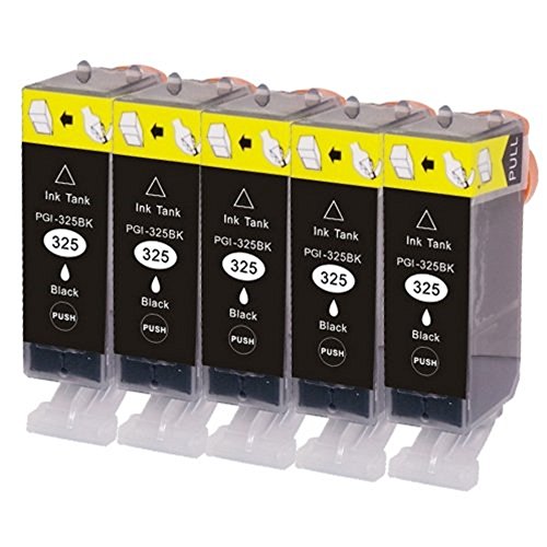 ブラック/-/-・BCI-325 5個パック【商品名】 BCI-325PGBK×5 【対応メーカー】 CANON(キャノン) 【内容】 互換インク　BCI-325PGBK 　インクカートリッジ 【プリンター対応機種】 PIXUS MG823...