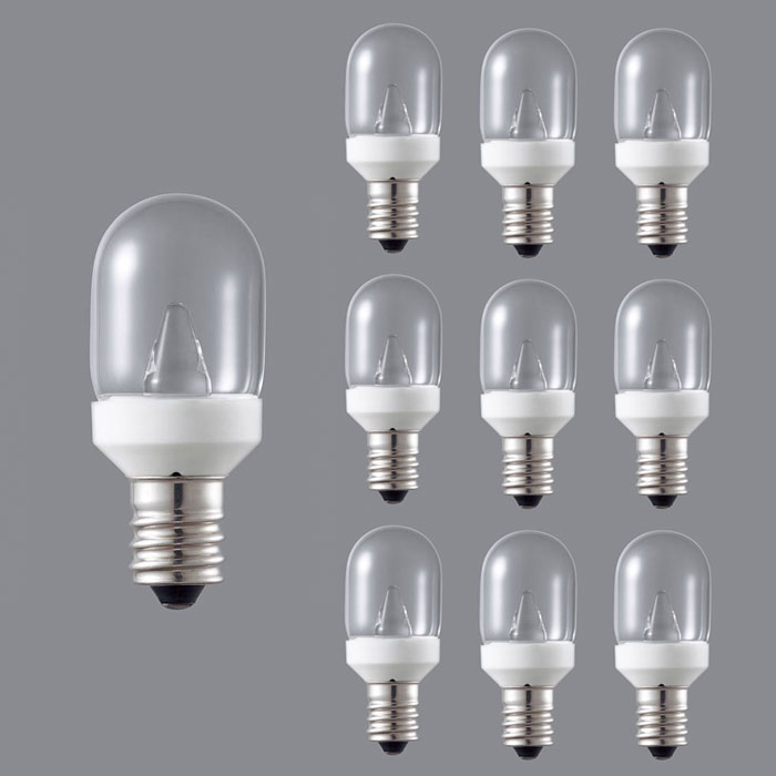 【仕様】●メーカー：パナソニック/Panasonic●形番：LDT1LE12C●JANコード：4902704778833●LED装飾電球 T形タイプ クリアタイプ●光色：電球色●色温度：2800K●全光束：20lm●寸法：長さ48mm×外径...