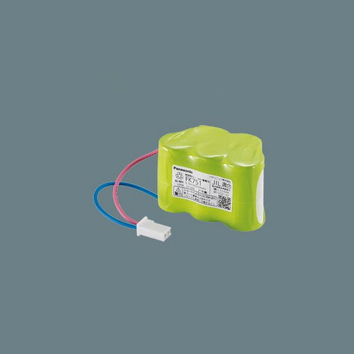 【仕様】●メーカー：パナソニック/Panasonic●型番：FK751●JANコード：4549980428788●ニッケル水素蓄電池●6.0V 3000m Ah【ご注意】※誘導灯・非常用照明器具用蓄電池の寿命は4〜6年です。※蓄電池の特性上...