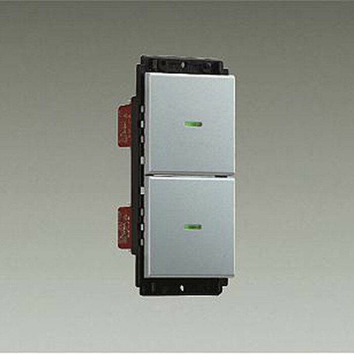 【仕様】●メーカー：大光電機/ダイコー/DAIKO●型番：DP40392●JANコード：4955620684542●ON/OFFスイッチ●2個スイッチ●プレート別売（DP-40398〜40409）●1個用スイッチボックス(カバー付)に適合