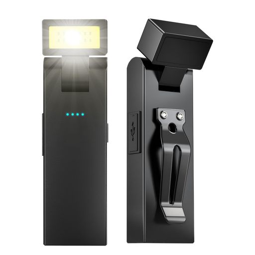 多角度調整可能で高輝度、多様なシチュエーションで活用可能 【180°上下/90°左右調整可能なCOBライト】このCOBライトは革新的なデュアルアーム回転デザインを採用しており、ライトヘッドは180°上下に調節可能、メインライト部分も90°左...