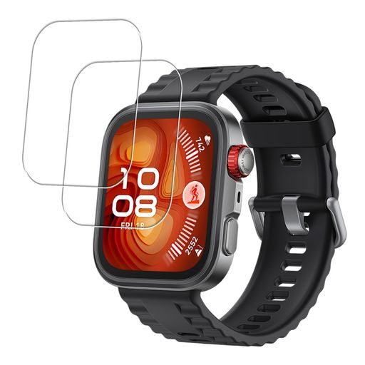 対応機種:に適合するHUAWEIWATCHFIT4Proガラスフィルム、2枚セットでお得な商品構成となっており、万が一の際の交換用としても安心です。 高透明度:99%の光透過率により、ディスプレイ本来の美しさと鮮やかな色彩を損なうことなく表...