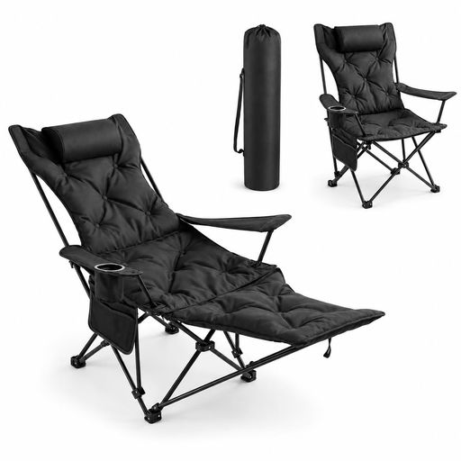 【軽量・高耐久設計】約4.05kgの軽量ボディでありながら、耐荷重120kgの高い耐久性を実現。展開時サイズ:約L165xW53xH80cmのゆとりある座面。高強度炭素鋼フレームと高密度600Dオックスフォード生地により、砂地や凹凸のある地...