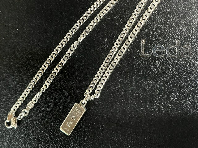 レダシルマ　petite インゴットネックレス　プチシルマのジュエリーコレクション　Leda　特別価格!! 少し細めのチェーンをお探しの方に プチシルマのレダからコンディショニングジュエリー「レダシルマ」が発売！ 店頭展示品につきわずかな擦...