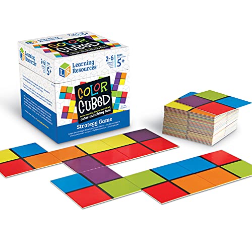 商品情報 商品名ボードゲーム 英語 アメリカ 海外ゲーム Learning Resources Color Cubed Strategy Game, Brain Boosting Matching 2-6 Players, 40 Piece...