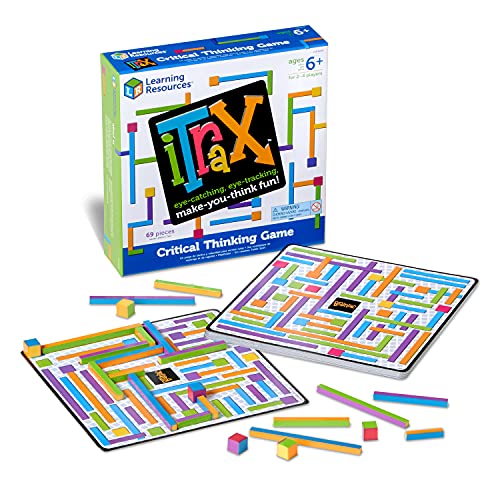 商品情報 商品名ボードゲーム 英語 アメリカ 海外ゲーム Learning Resources iTrax Critical Thinking Game - 69 Pieces, Ages 6+ Brainteaser Games for ...