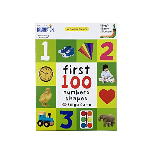商品情報 商品名ボードゲーム 英語 アメリカ 海外ゲーム Briarpatch, First 100 Numbers Shapes Bingo Game, Based On Board Books by Roger Priddy, Pres...