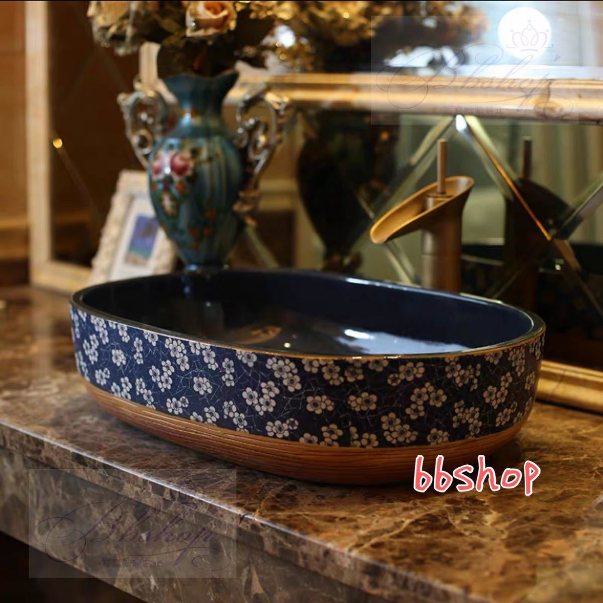 サイズ（cm）：幅：61奥行き：41高さ：15素材：陶器取付について：取付工事はお近くの工務店様にご相談してください＜ 重量物なので同梱はできません ＞★購入後のキャンセルは、ご遠慮ください。★検品のため開封してある場合があります。★複数ご...