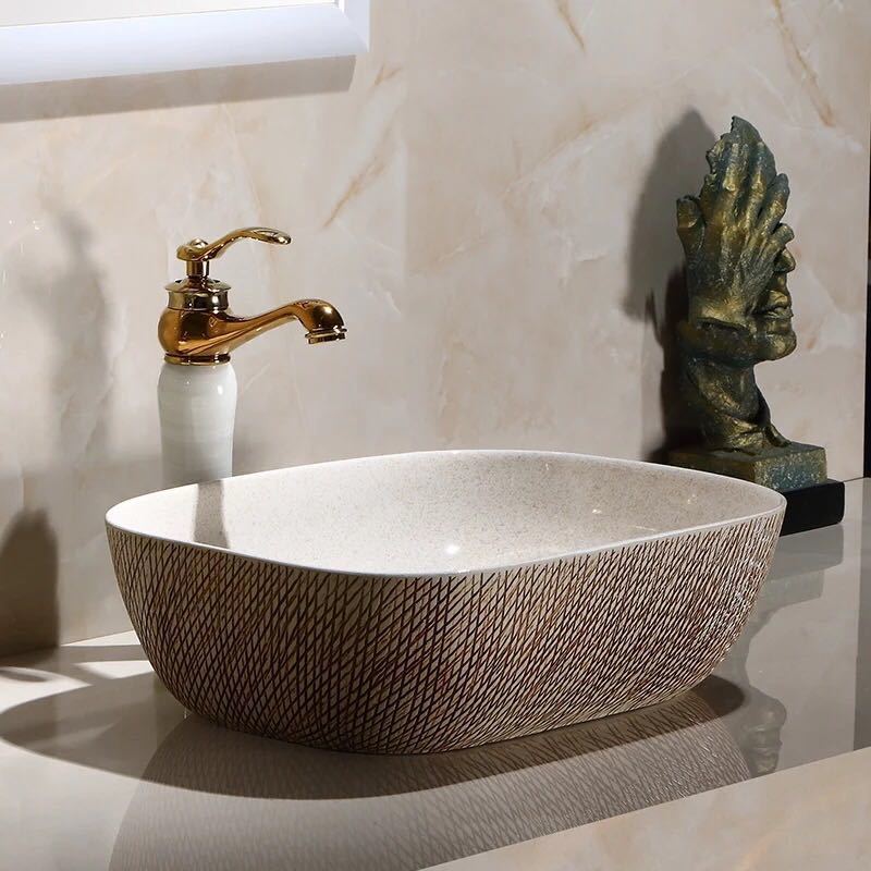 サイズ（cm）： 幅：46 奥行き：33 高さ：14 素材：陶器 取付について：取付工事はお近くの工務店様にご相談してください ＜ 重量物なので同梱はできません ＞ ★購入後のキャンセルは、ご遠慮ください。 ★検品のため開封してある場合があ...