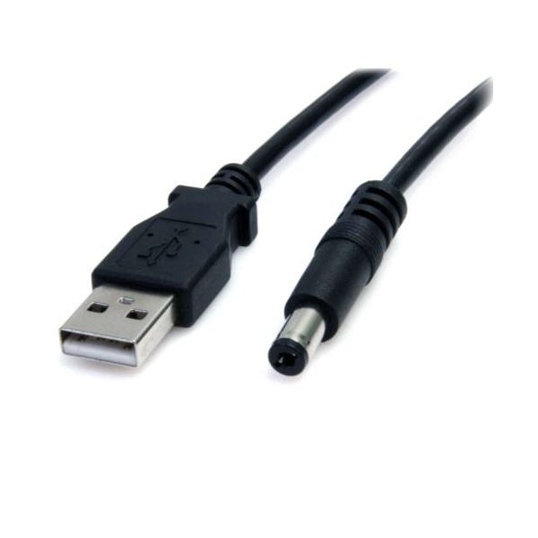 ■商品内容5V DC機器をUSBポートから給電●タイプM(外:径5.5mm、内径:2.1mm)バレル型コネクタを使用する5VDC機器に対応するUSB電源ケーブル。長さは2mです。ノートパソコンやデスクトップPCのUSBポートからこれらのデバ...