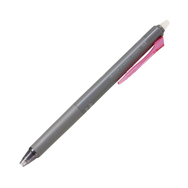 ■商品内容細くなめらかな書き心地、シナジーチップ搭載のフリクション。●パイロット独自開発のペン先「シナジーチップ」を搭載した、こすると消えるフリクション。激細0.3mm、インク色はピンク、10本セットです。●パイプチップとコーンチップの長所...