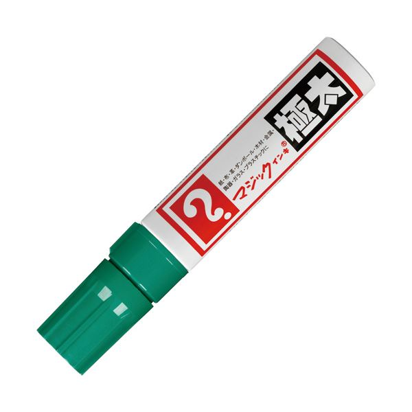 ■商品内容【ご注意事項】この商品は下記内容×5セットでお届けします。【詰替タイプ】引っ越し荷物の表書きやPOP書きなどにぴったり。●マジックインキ 極太の緑です。■商品スペックタイプ：詰替タイプインク種類：油性インキインク色：緑芯の太さ：極...