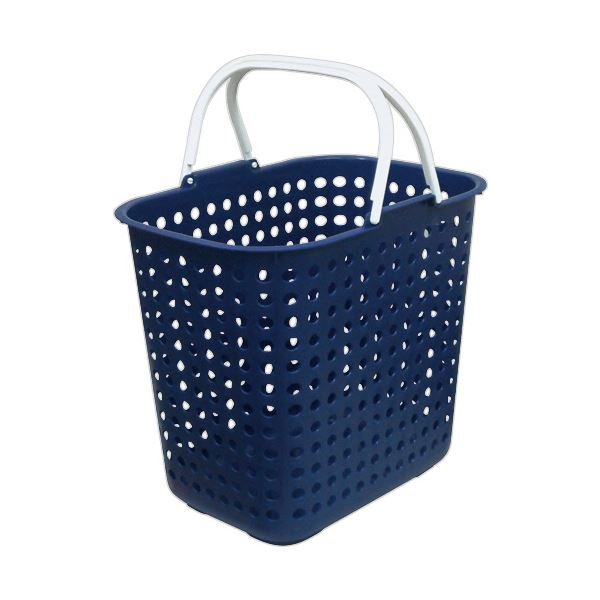 ■商品内容【ご注意事項】この商品は下記内容×3セットでお届けします。頑丈なハンドル付きで、持ち運びに便利。●メッシュ仕様だから通気性が良い！深型、ブルーのハードタイプのバスケットです。■商品スペックタイプ：深型寸法：W315×D440×H3...