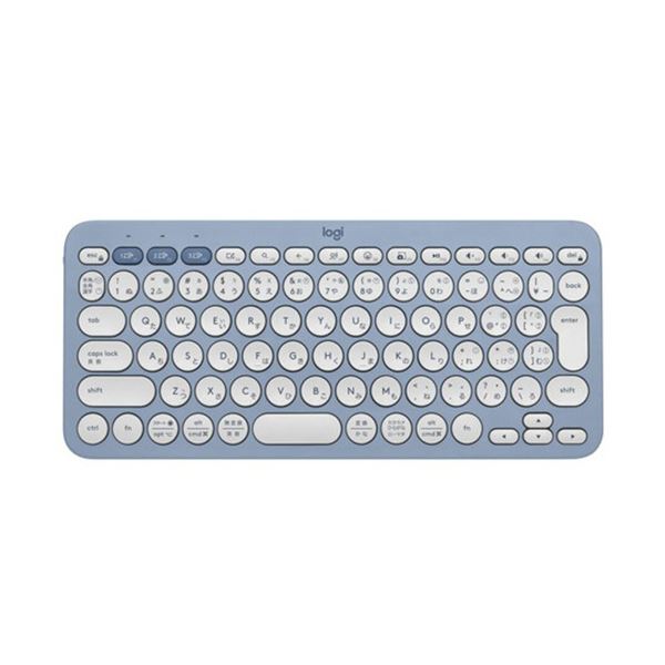 ■商品内容【無線タイプ】カスタマイズ可能なキーを搭載した、スリムでミニマリストのBluetoothキーボード。●スリムで軽量なミニマリストデザインのキーボード。色はブルーです。●接続したいデバイスのBluetoothをオンにすれば、キーボー...