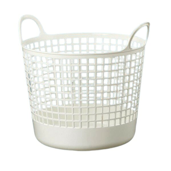 ■商品内容バッグのように持ち運べる使い勝手の良さ！■商品スペックタイプ：ラウンド寸法：W410×D370×H375mm色：ホワイト材質：ポリエチレン■送料・配送についての注意事項●本商品の出荷目安は【5 - 11営業日　※土日・祝除く】とな...
