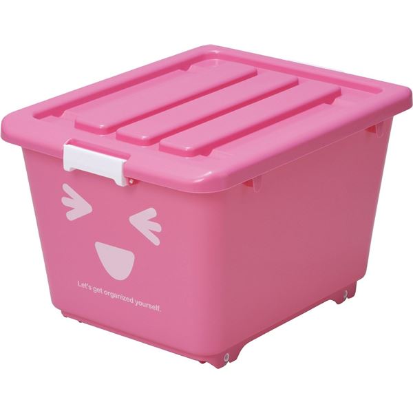 ■サイズ・色違い・関連商品■ピンク[当ページ]■レッド■商品内容キャスター付で移動もらくらく 積み重ねて使用可能 フタはロック付■商品スペック■サイズ(約)幅39×奥行50×高さ32cm■材質:ポリプロピレン■重量(約)1.2kg■生産国:...