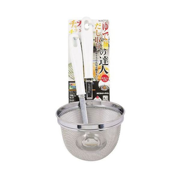 ■商品内容ベジライブ 万能こしセット■商品スペック製品サイズ(約) : 128×182×270mm 製品重量(約) : 143g 耐熱温度 : 110℃ 金属部 : ステンレス鋼 ハンドル : ポリプロピレン 生産国 : 日本■送料・配送に...