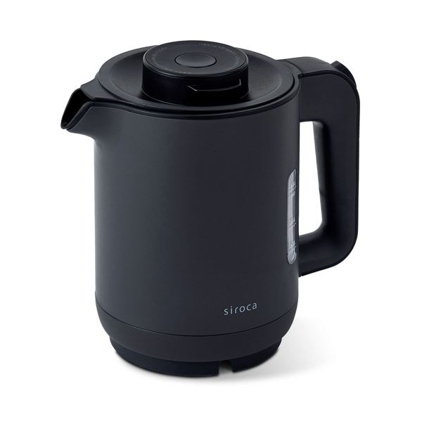 ■商品内容6つの安心設計とお手入れかんたんで使い勝手抜群の容量0.8L！●蒸気セーブ機能により、湯気が抑えられるため、熱い湯気が直接手に触れてやけどする恐れが少ないです。カラーはブラックです。●蒸気セーブ機能に加え、転倒湯こぼれ防止、本体二...