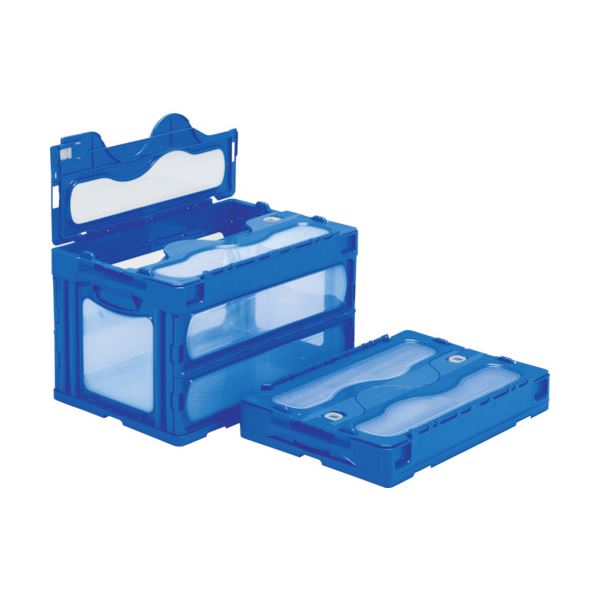 ■サイズ・色違い・関連商品関連商品の検索結果一覧はこちら■商品内容各面に透明窓部を設け、底面以外のどこからでも中身を確認できます。●透明窓部は各パーツに一体成形されているため強度低下を抑え、耐衝撃性と圧縮強度に優れます。●オールプラスチック...