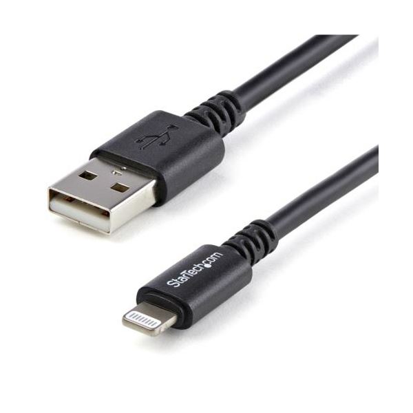 ■商品内容Apple Lightning搭載デバイスを充電・同期●iPhone/iPod/iPad用ブラックLightning -USBケーブルの3mです。●ブラックのモバイルデバイスと相性がよく、Lightning対応のモバイルデジタル端...