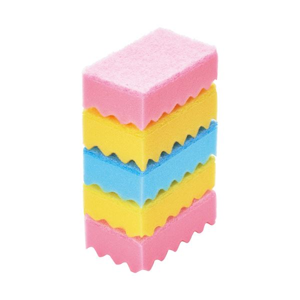 ■商品内容【ご注意事項】この商品は下記内容×5セットでお届けします。食器を傷つけにくいタイプ。グラス洗いなどに。●ソフトタイプ(抗菌)のキッチンスポンジ、10個入です。■商品スペック種類：ソフトスポンジ寸法：W110×D65×H33mm色：...
