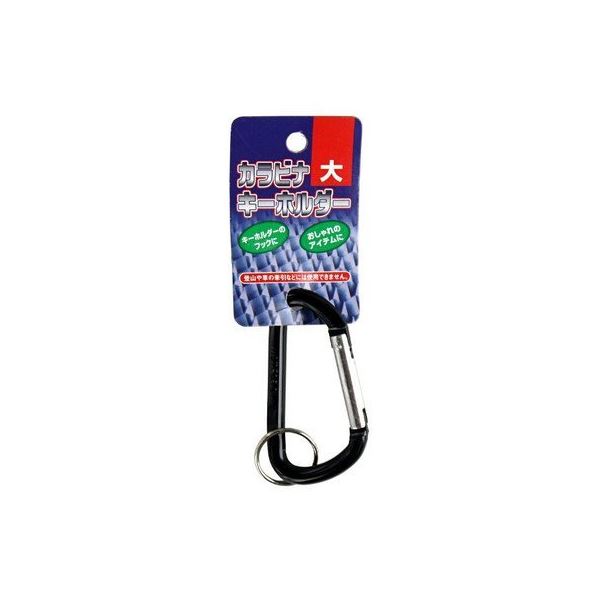 ■サイズ・色違い・関連商品■カラビナキーホルダー（大） カラーおまかせ/色指定不可 【12個セット】 22-113[当ページ]■カラビナキーホルダー（小・3個組） カラーおまかせ/色指定不可 【12個セット】 22-115■商品内容カラビナ...