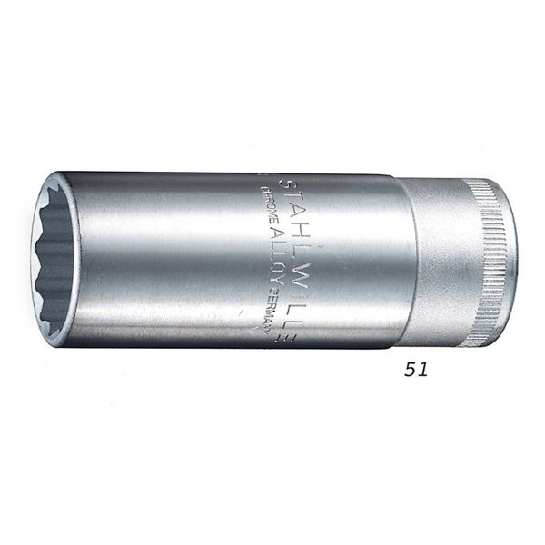 ■商品内容【ご注意事項】こちらは「STAHLWILLE（スタビレー） 51-27 （1／2SQ）ディープソケット （12角）（03020027）」の商品ページです。商品画像に関連商品や部品が載っている場合がございます。ご注文前にスペック、用...