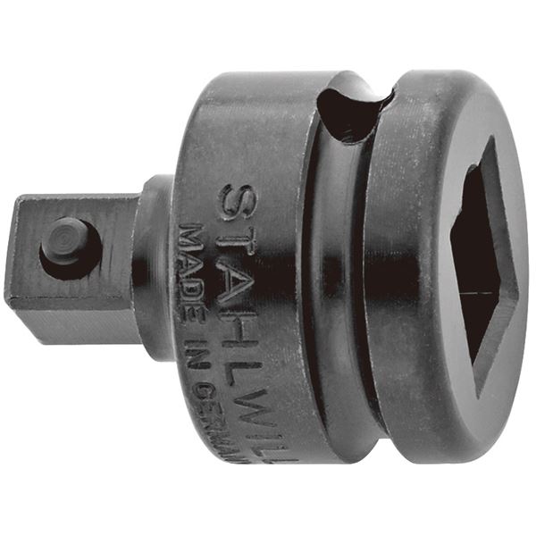 ■商品内容●3/8”SQのインパクトソケット等を1/2”SQインパクトレンチ等に装着する際に使用するアダプター。■商品スペック●サイズ(”SQ)：凹1/2x凸3/8●全長(L；mm)：37●外径(d；mm)：30●質量(g)：109■送料・...