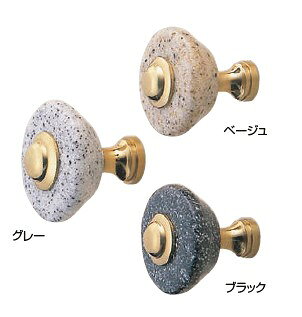 （人工大理石＋真チュウ、自然木＋真チュウ／ISO4×28） サイズ: 大 D1: 35φ H: 30 D2: 14φ サイズ: 小 D1: 30φ H: 27 D2: 11φ