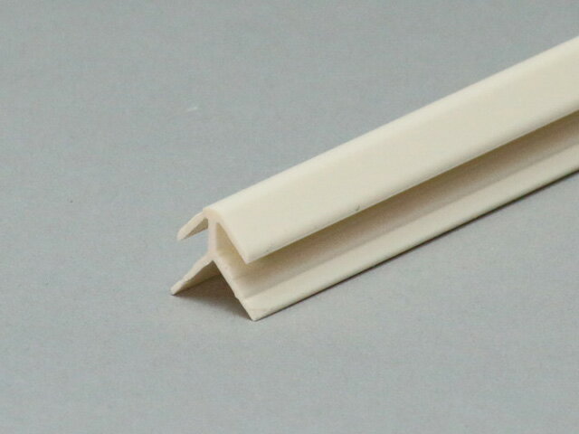 不燃化粧板用のプラスチック製のジョイナーです。 化粧板と化粧板の間の目地部分に使用します。 ※コンロに近い部位には目地を取らないでください。※デジタル画像につき、実際の色柄とは多少異なる場合がございます。